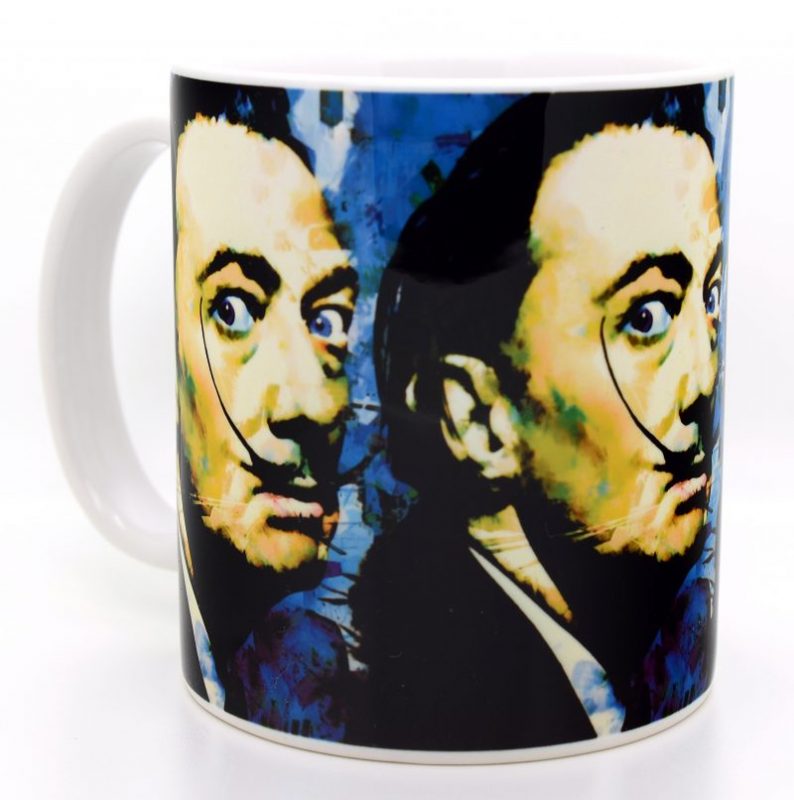 Salvador Dali coffee mug "Apparatus Man" signed collectible | Mark ...