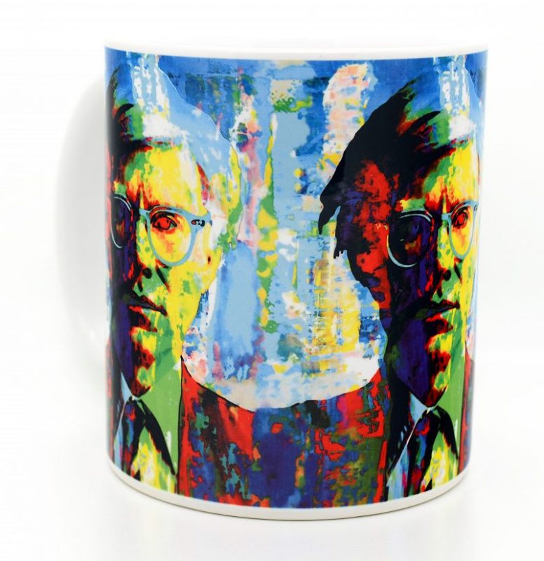 Andy Warhol coffee mug "Four Wise Men" signed collectible | Mark Lewis Art