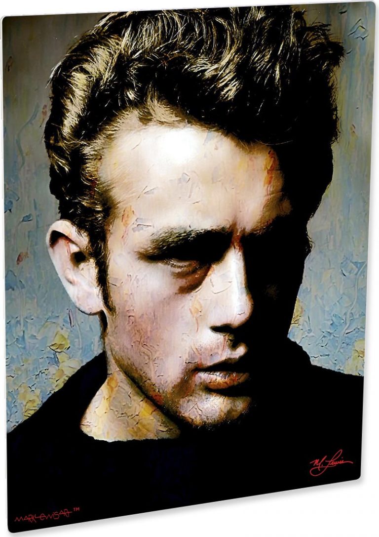 Gentle Trust - James Dean art print painting wall decor | gt-jd-m ...