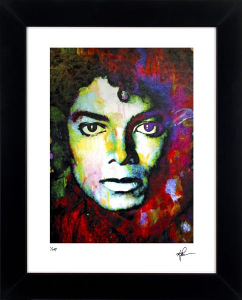 Michael Jackson art print framed painting admirable wall decor | Mark ...