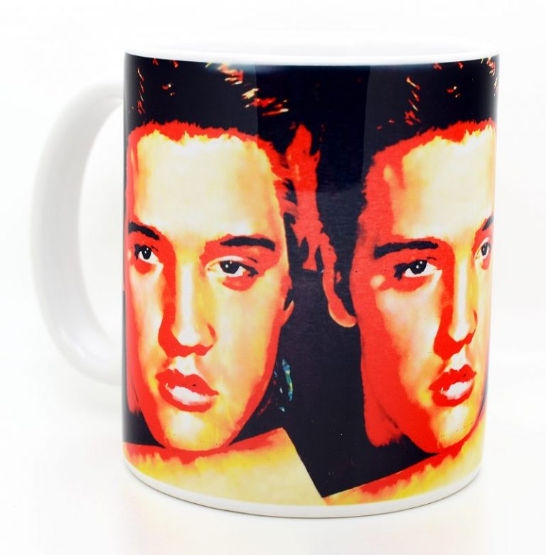 Elvis coffee mug "Reflections Of Purity" signed collectible | Mark ...