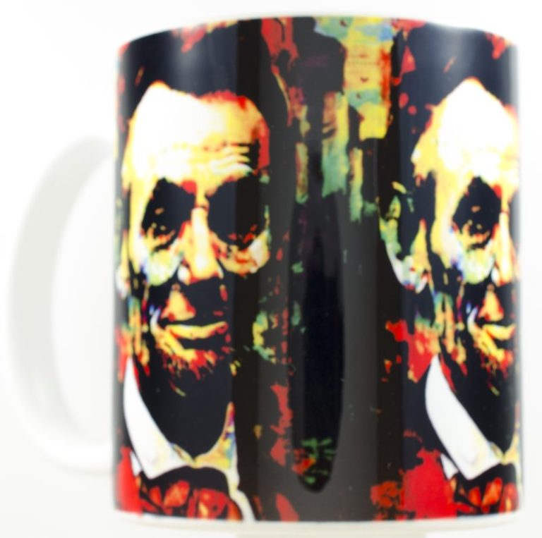 Abraham Lincoln Mug signed by Mark Lewis Art ® Collectible Coffee Cup ...